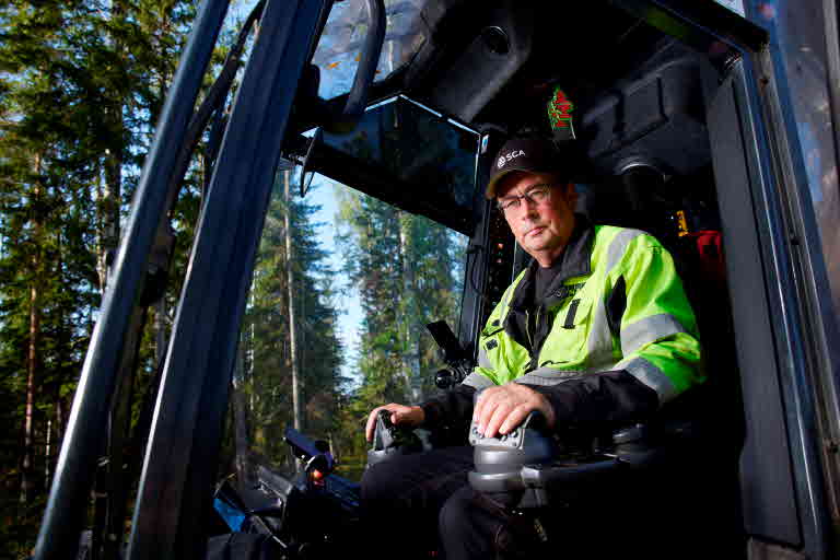 Per Tjernberg, avverkningsentreprenör - SCA