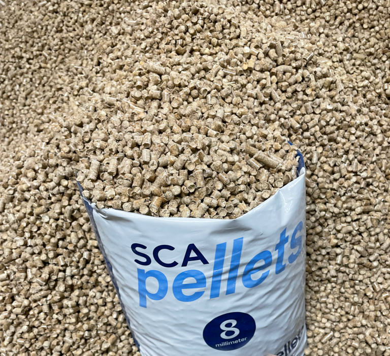 Product information wood fuel pellets - SCA